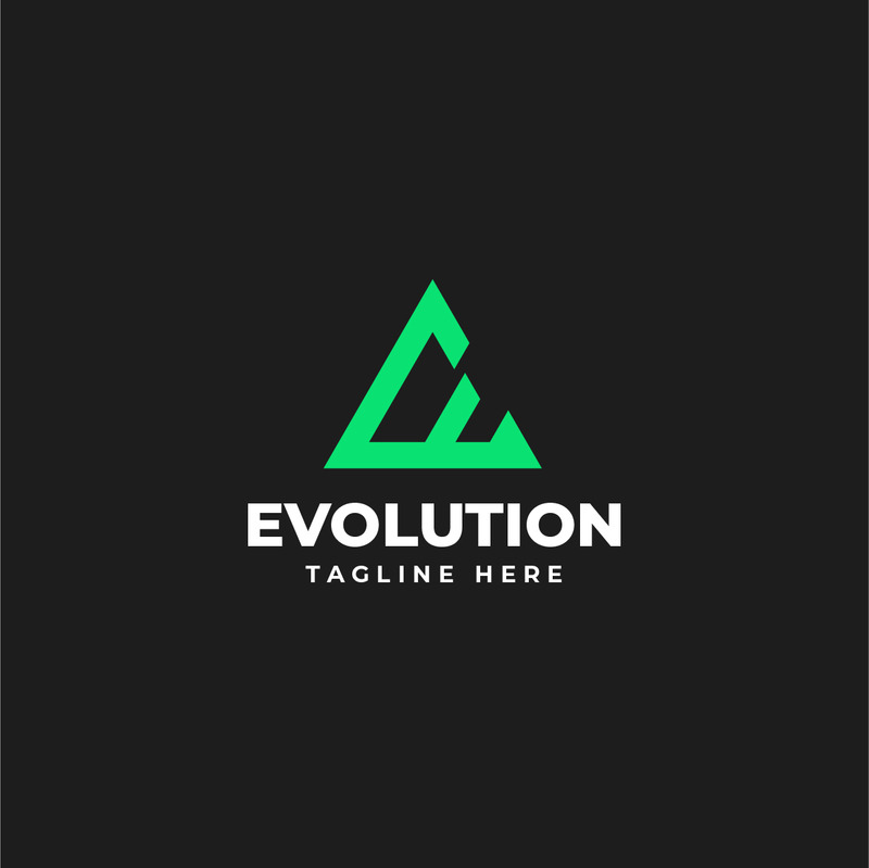 E Letter Minimalist Logo Template #187705 - TemplateMonster