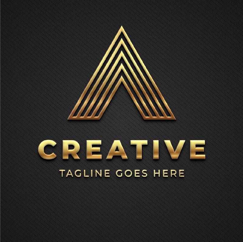 A Letter Logo Template | Perfect For Many Kinds Of Creative Businesses ...