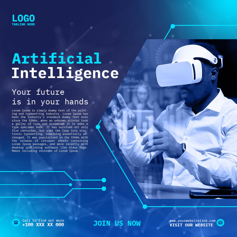 Creative Artificial Intelligence Social Media Post