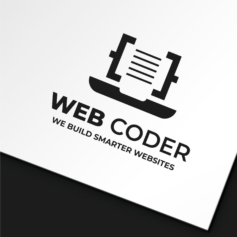 Web Coder Minimalist Logo Template 188698 Templatemonster 9529