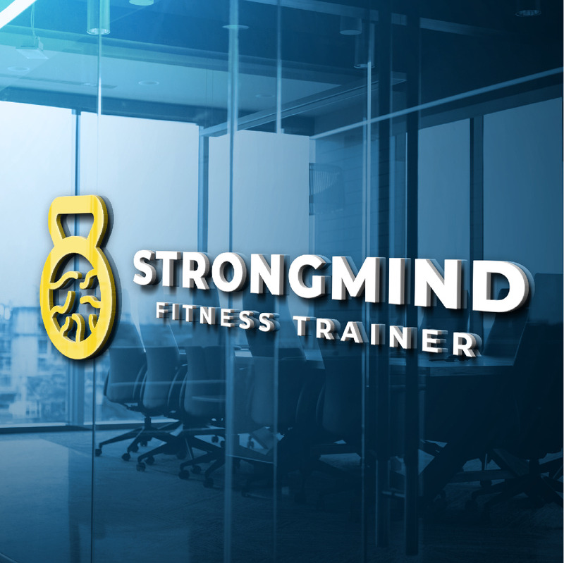 StrongMind Minimalist Logo Template #191078 - TemplateMonster