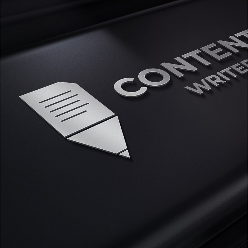 Content Writer Logo Template #195996 - TemplateMonster