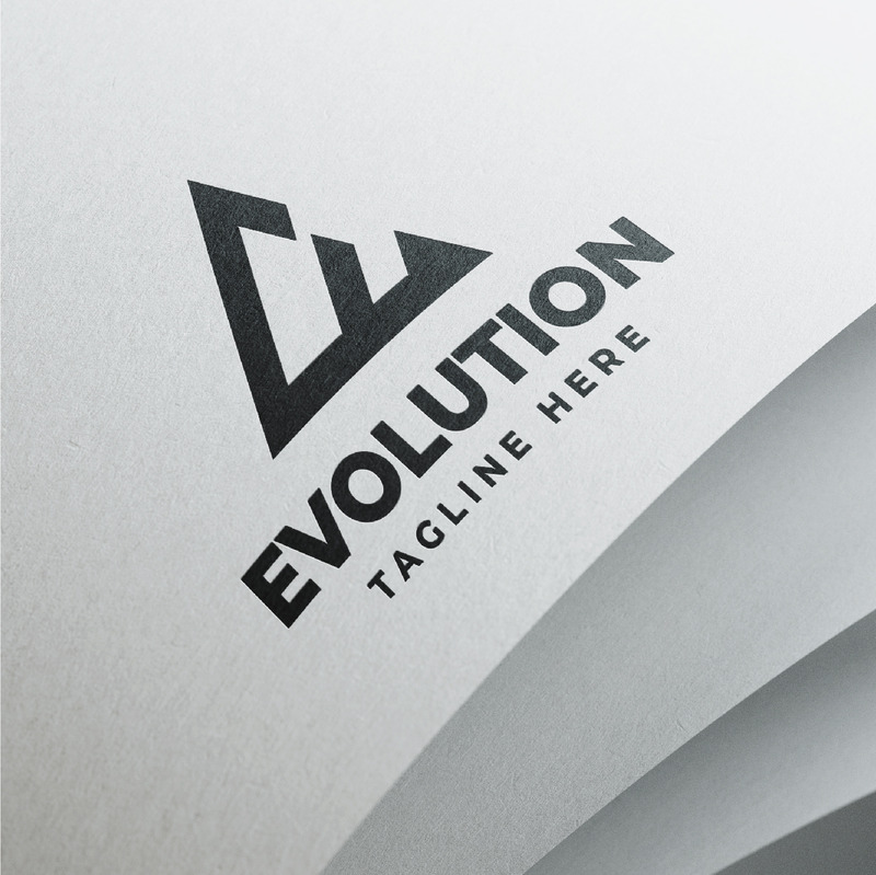 E Letter Minimalist Logo Template #187705 - TemplateMonster
