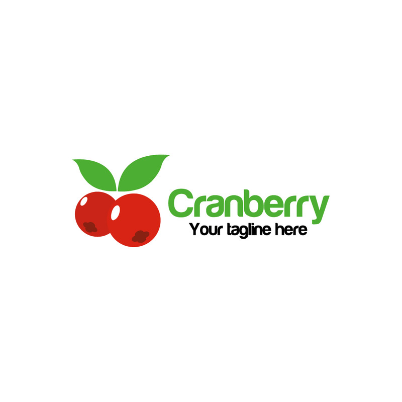 Fresh cranberry logo template, free Logo - TemplateMonster