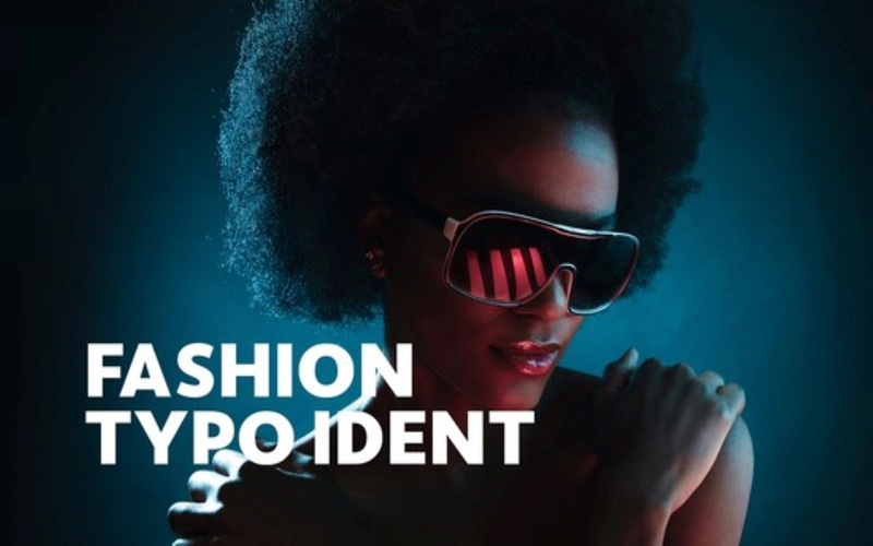 Urbanize Fashion Typo Ident Promo- After Effects Template