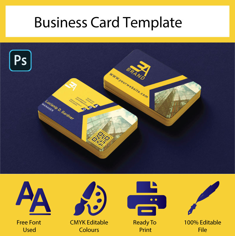 Corporate Business Card Template | Business Card