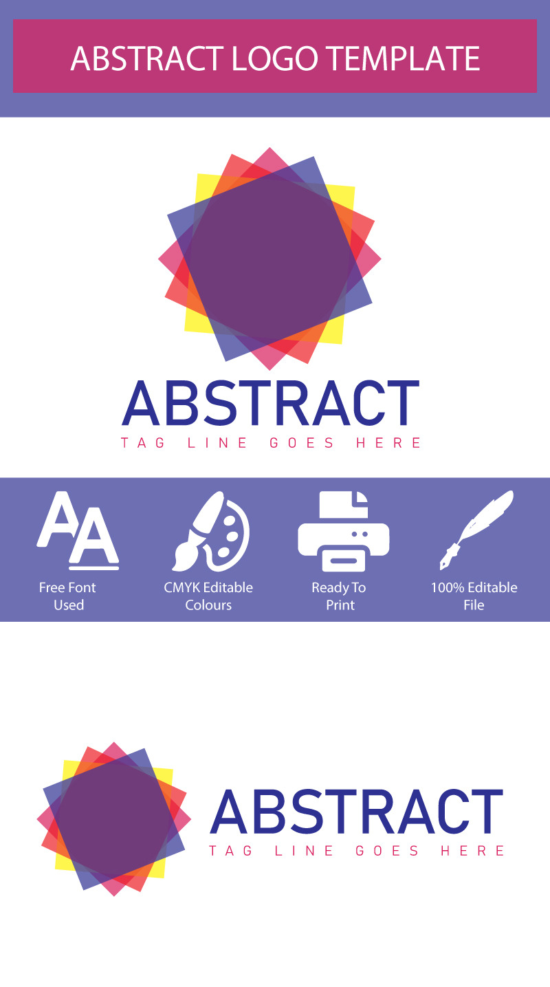 Professional Abstract Logo Template - Abstract Logo