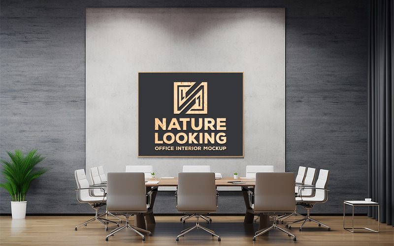 Metting board mockup | office board mockup | office metting board mockup