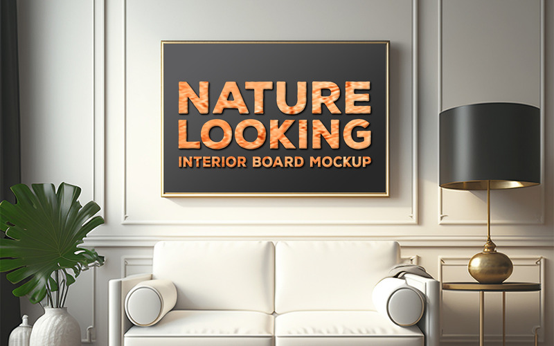 Livingroom board mockup_luxury living room board mockup_interior board ...