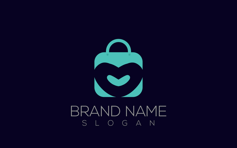 Love Bag | Premium Love Bag Logo Design - TemplateMonster