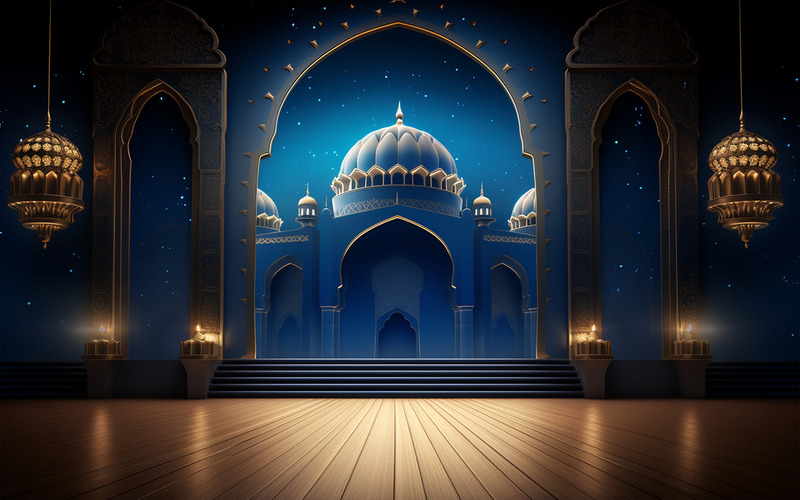 Mosque design bundle_luxury mosque background_premium mosque background ...