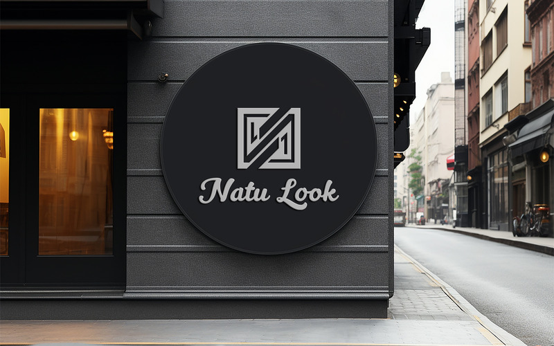Store Outdoor Logo Mockup #375627 - TemplateMonster
