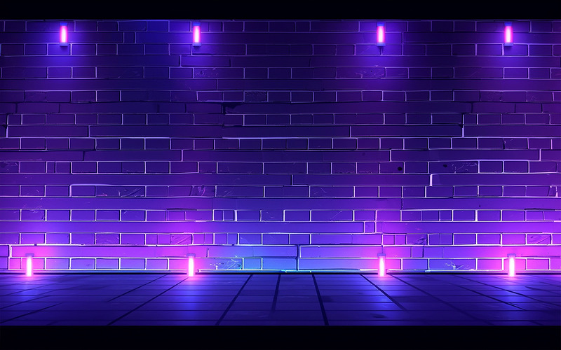 Neon wall background_neon stone wall background_brick wall_brick wall ...