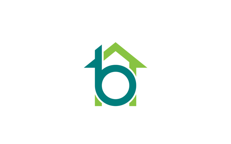 Letter B home logo design #458927 - TemplateMonster