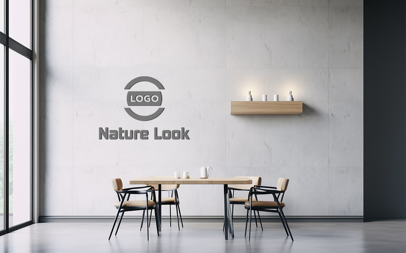 Building Inside Logo Mockup #375530 - TemplateMonster