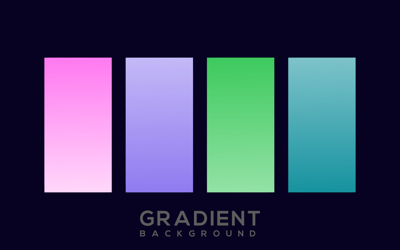 Gradient Palette Vector Background Images - TemplateMonster