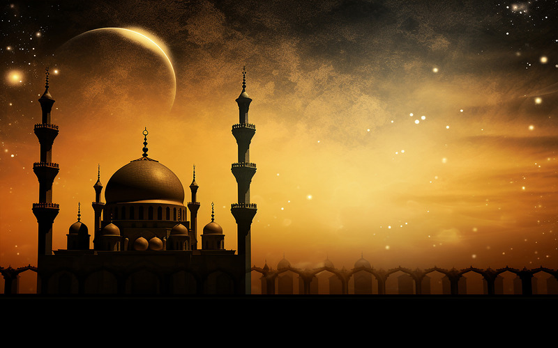 Mosque design bundle_luxury mosque background_premium mosque background ...