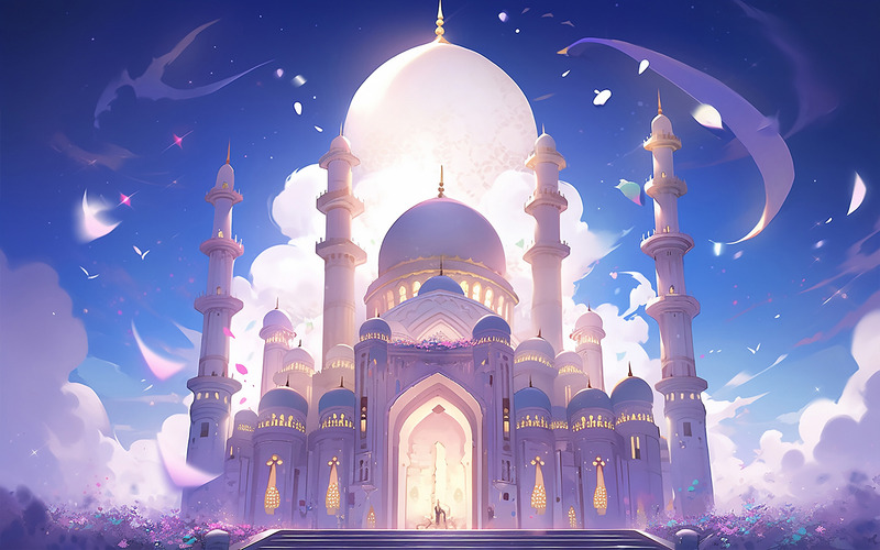 Mosque design bundle_luxury mosque background_premium mosque background ...