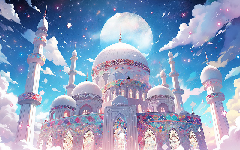 Mosque design bundle_luxury mosque background_premium mosque background ...
