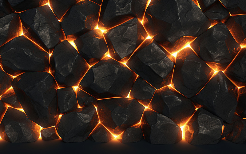 Neon action stone pattern background bundle - TemplateMonster