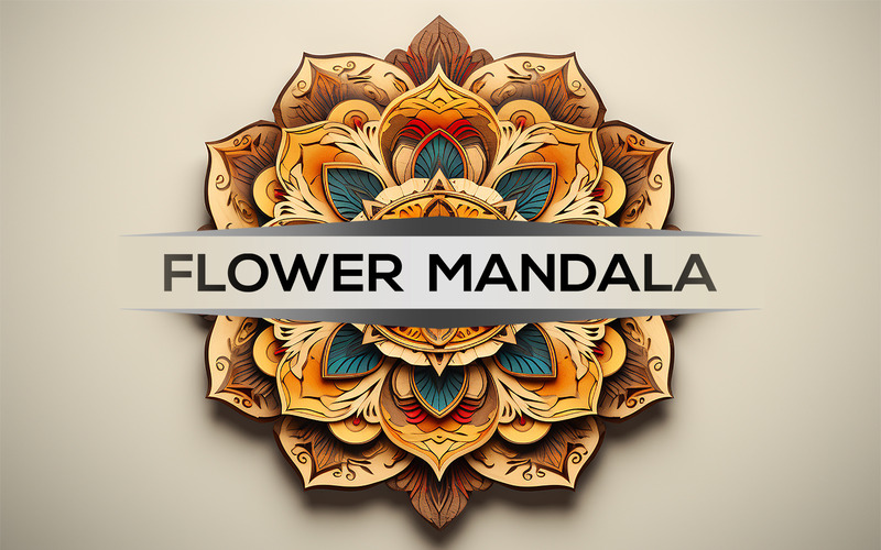Flower mandala design | Premium mandala design | colorful flower ...