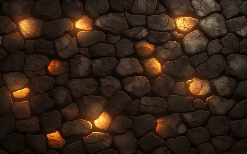 Neon action stone pattern background bundle - TemplateMonster