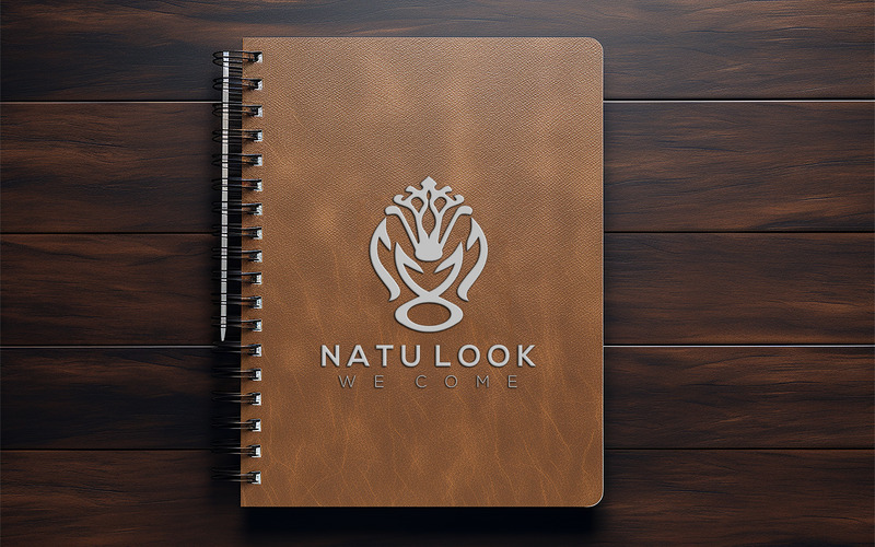 Notepad cover mockup | notepad logo mockup | note book cover mockup ...