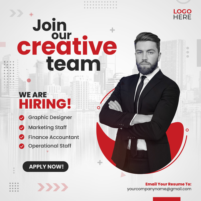 Creative Marketing Team Social Media Instagram And Facebook Promotion ...