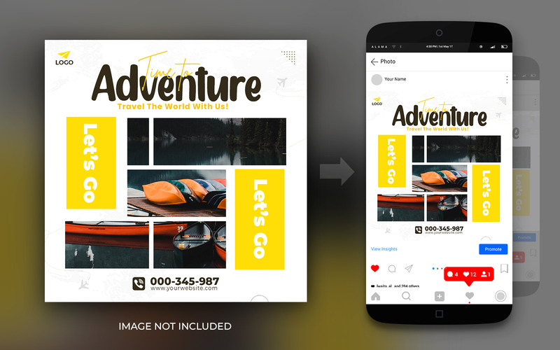 Adventure Travel Tours Dream Destination Instagram And Facebook Social ...