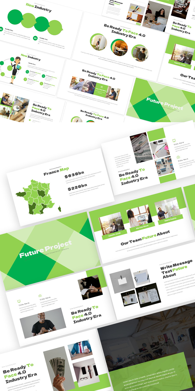 Future Project Creative Powerpoint Template - TemplateMonster