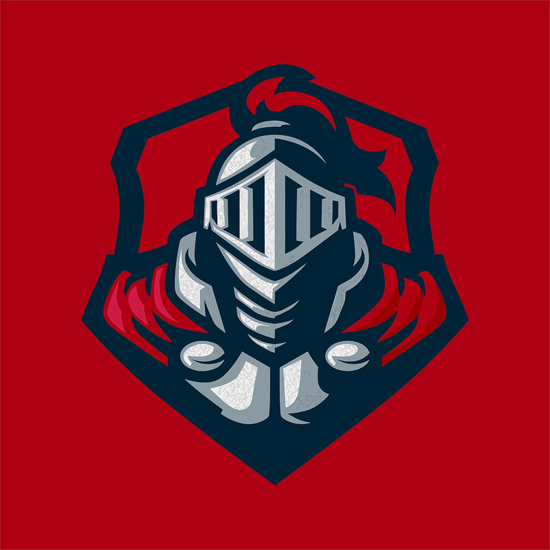 Knight Logo Illustration Vector #325987 - TemplateMonster