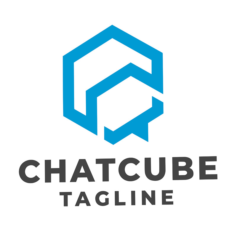 Chatcube Logo Vector - Chatcube Logo Vector - TemplateMonster