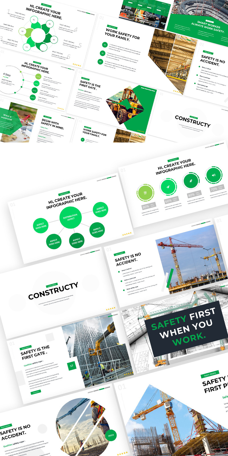 Constructy Construction Google Slides Template