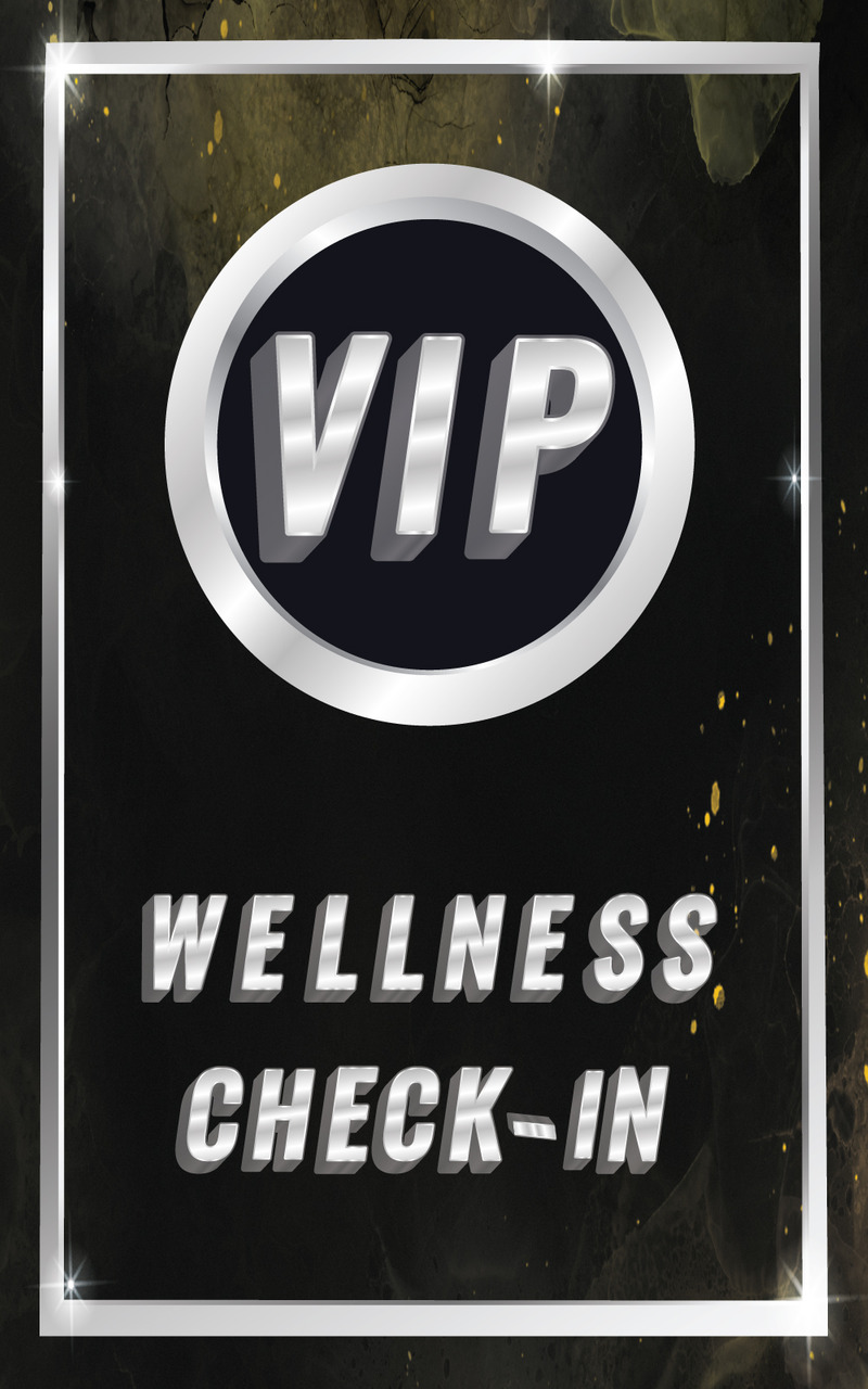 VIP Wellness Check-In Template #285850 - TemplateMonster