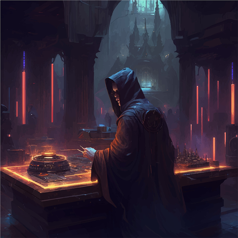 Oliver Assistant Wizard Illustration - TemplateMonster