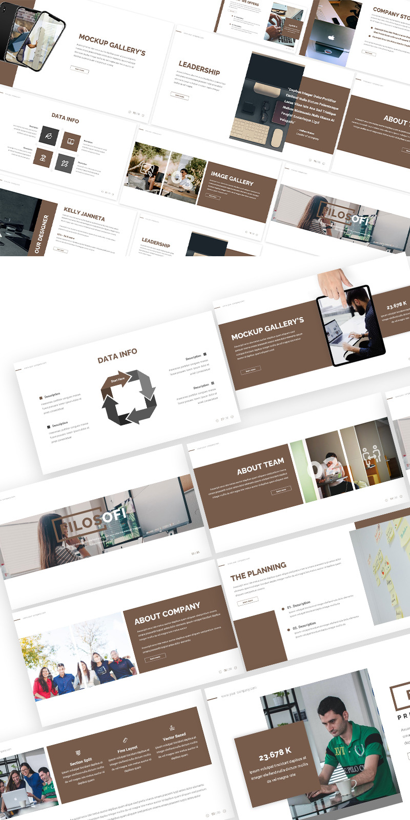 Filosofi Company Powerpoint Template - TemplateMonster