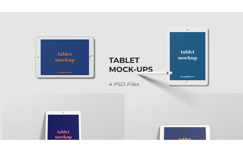 Tablet Square Mockups - Tablet Square Mockups