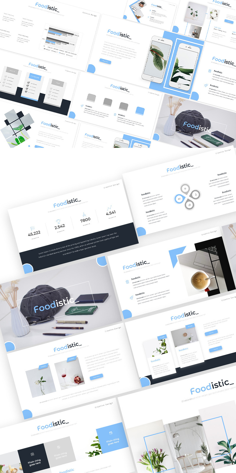 Foodistic Google Slides Template 285041 Templatemonster