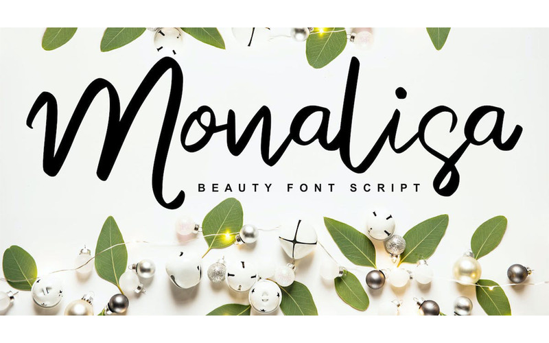 Fuente manuscrita Monalisa Beauty Script - TemplateMonster