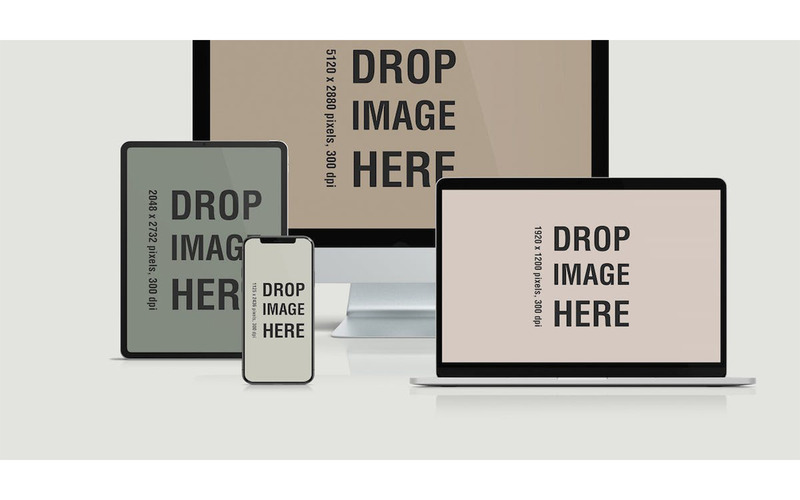 Multi Devices Mockup - Multi Devices Mockup - TemplateMonster