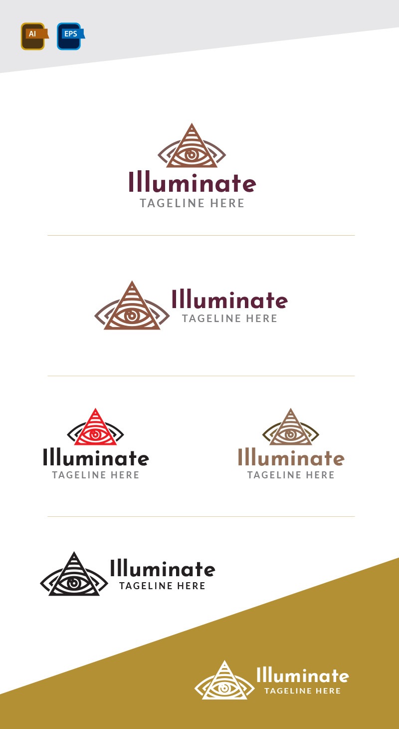 Illuminate Logo Design Template Vol 3 - TemplateMonster