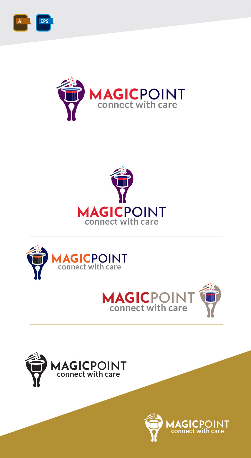 Magic Point Logo Design Template #207270 - TemplateMonster