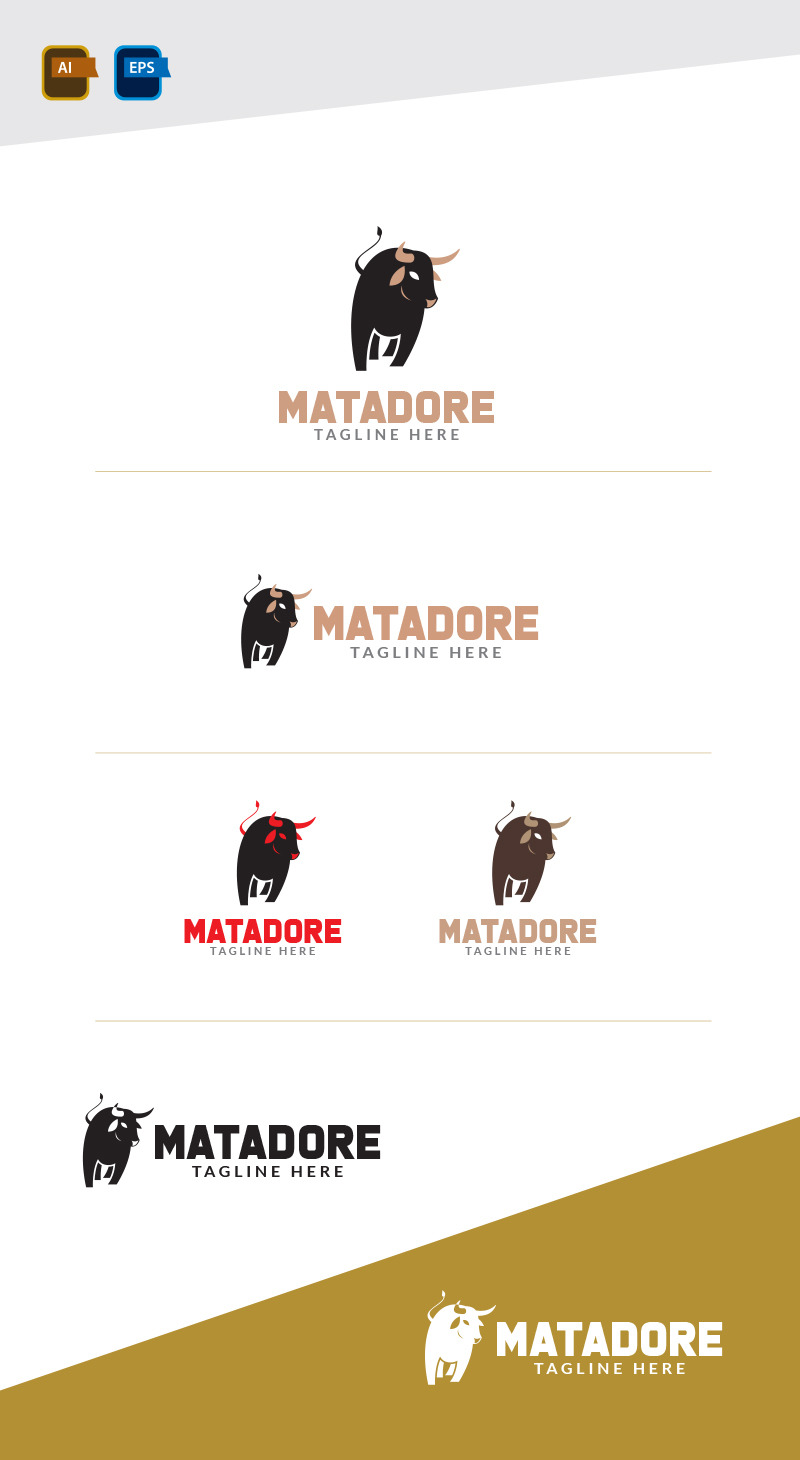 Metadore Logo Design Template #191634 - TemplateMonster