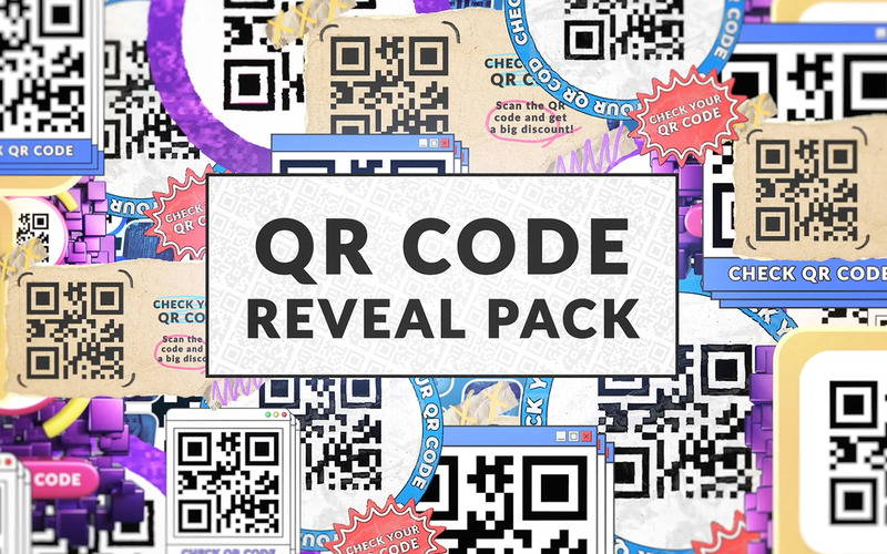 QR Code Reveal Overlays Pack - Premiere Pro - TemplateMonster