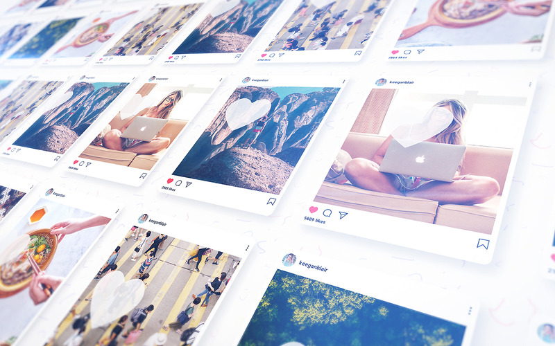 Instagram Posts Simple Intro #274881 - TemplateMonster