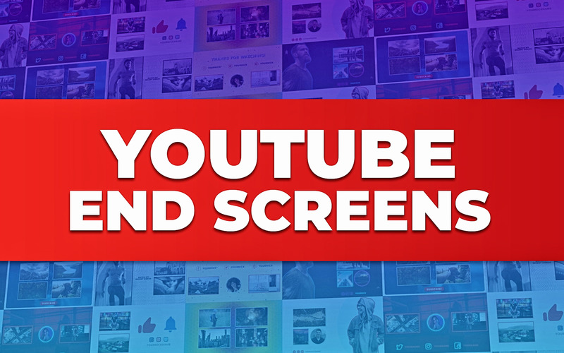 YouTube End Screens Outros v.2 - Premiere Pro