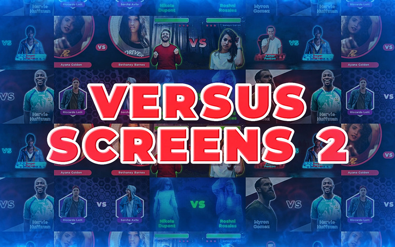 VS Versus Split Screens v.2 #274864 - TemplateMonster