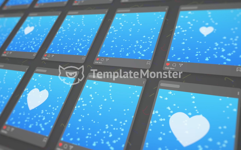 Social Media Scroll Loop Animation #271384 - TemplateMonster