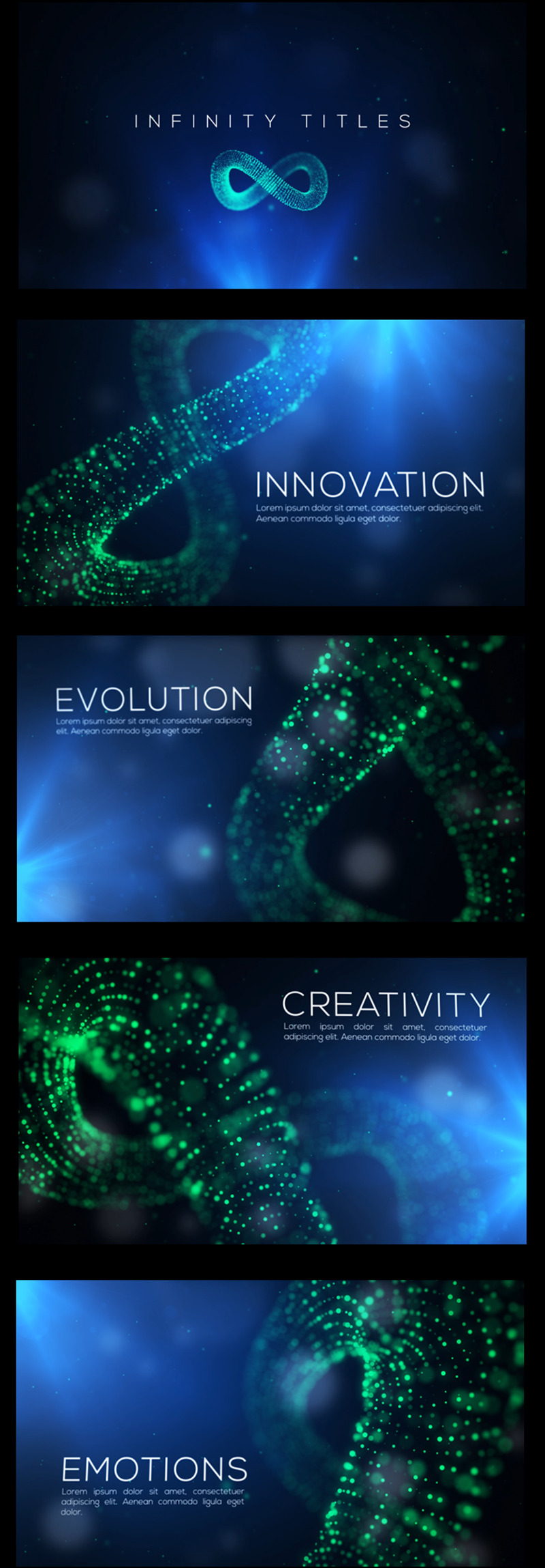 4k Cinematic Infinity Titles #284453 - TemplateMonster