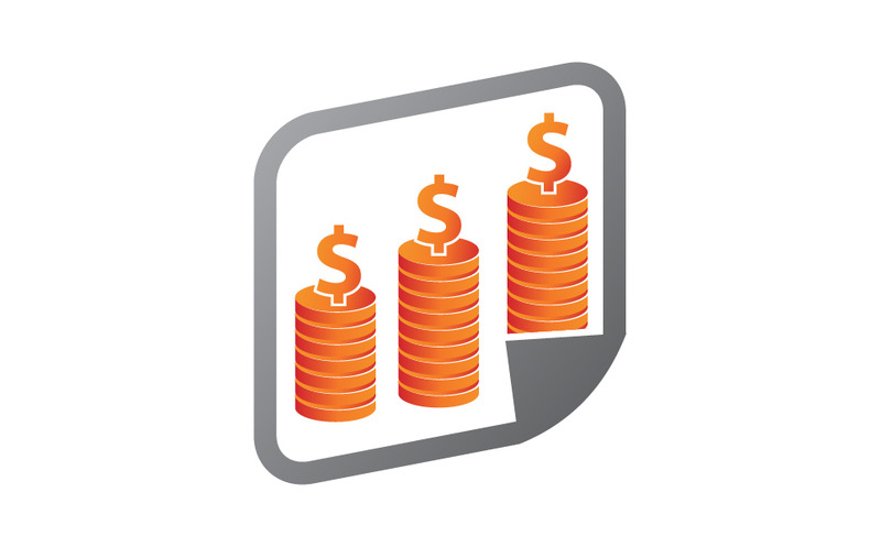 Investment Report Template Logo Icon - TemplateMonster